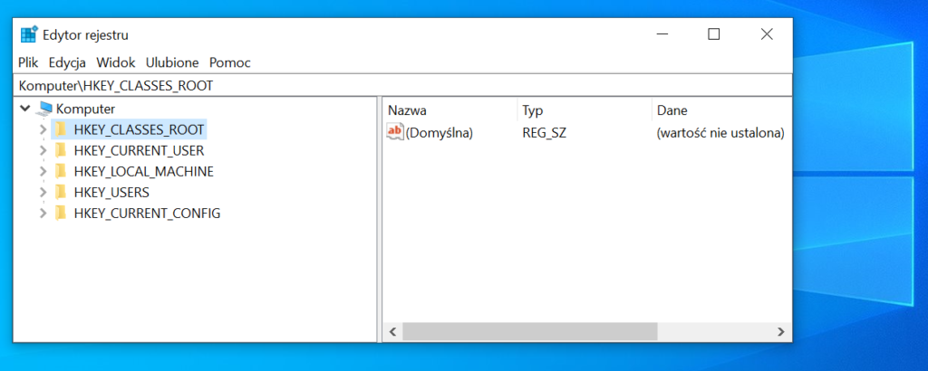 Jak otworzyć Edytor rejestru w Windows 10 - Orzech Pomaga
